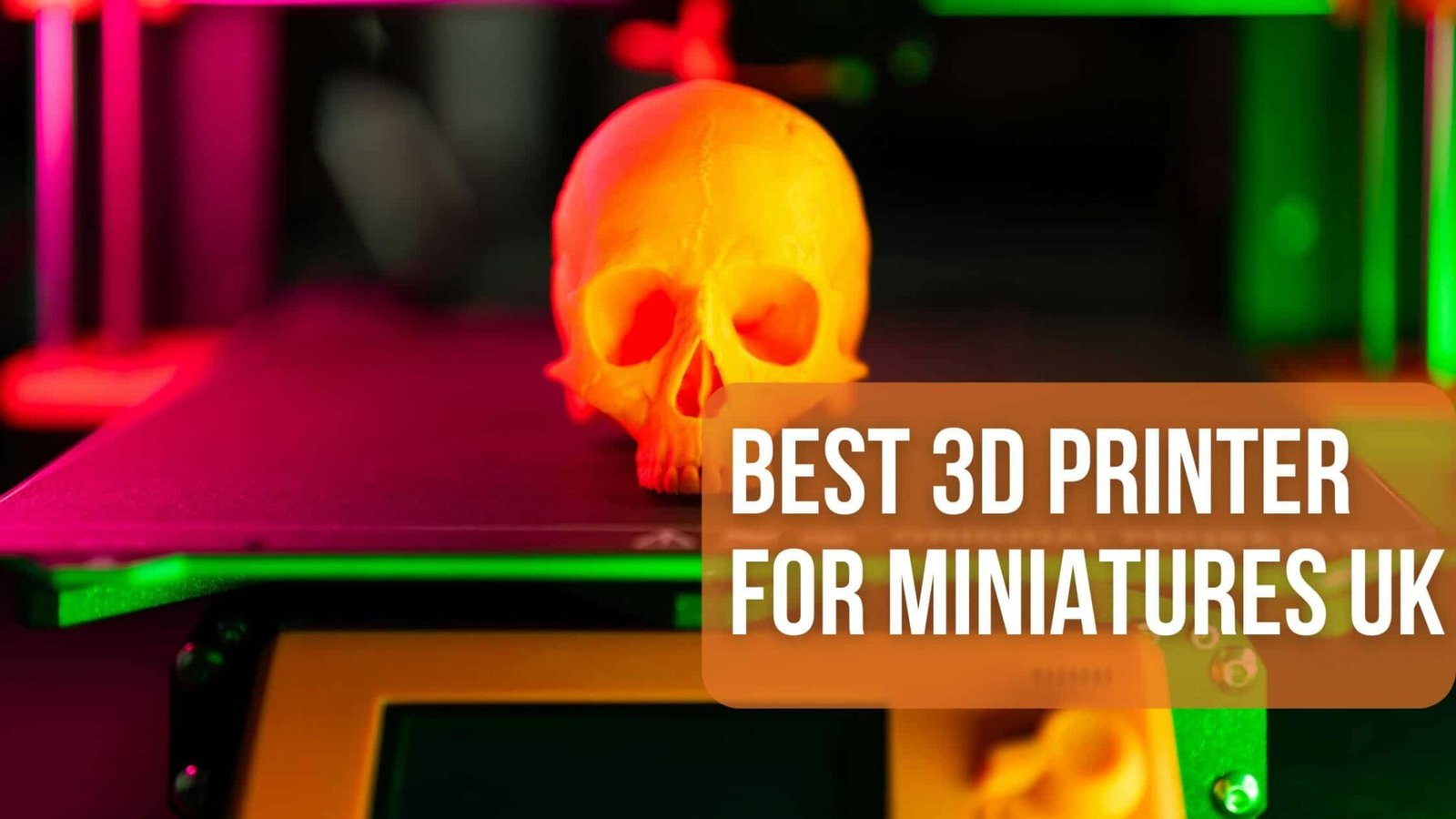 Best 3D Printer For Miniatures UK: Must Read Before You Buy!